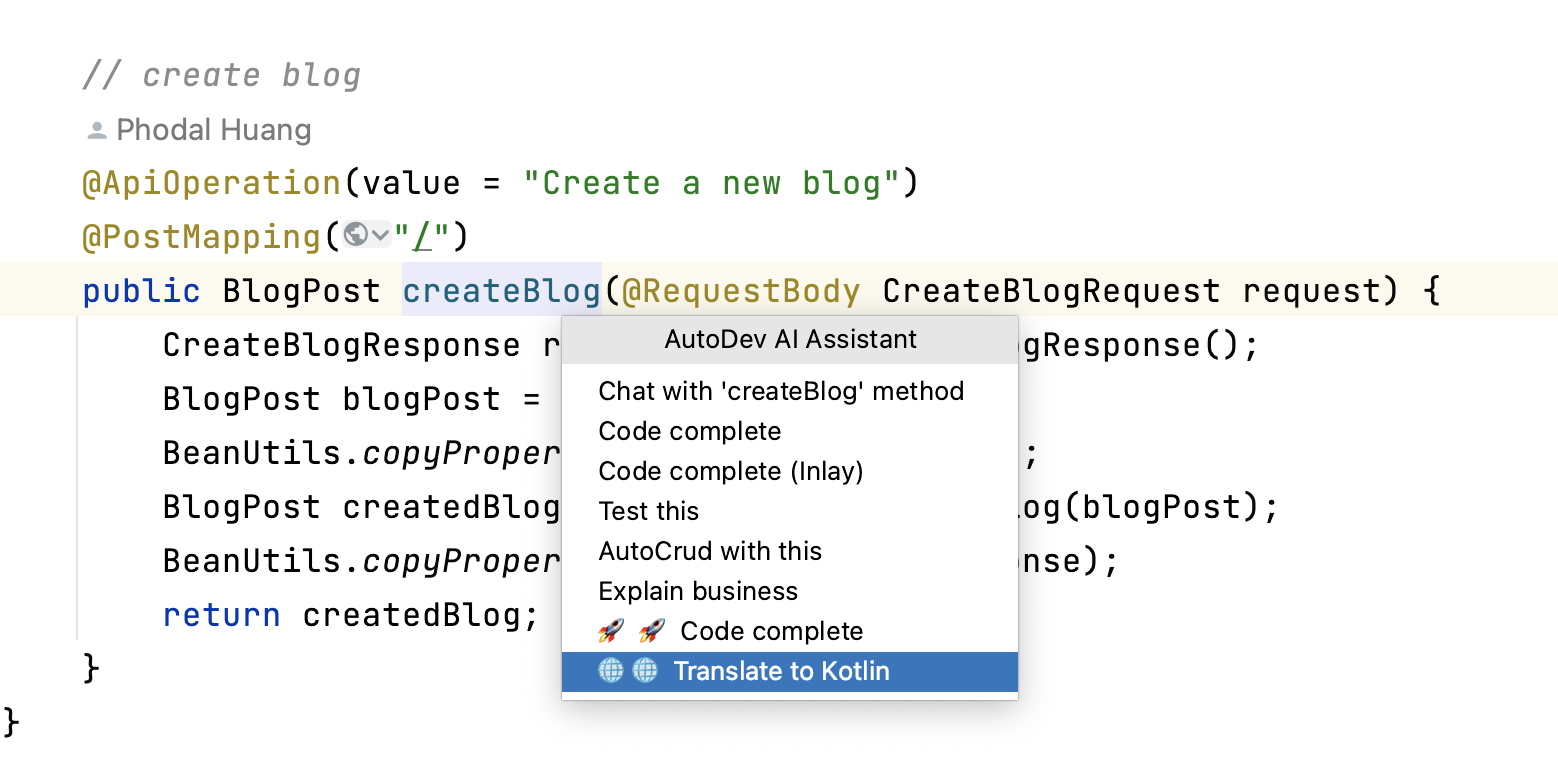 Quick Start | AutoDev-AI 编码流